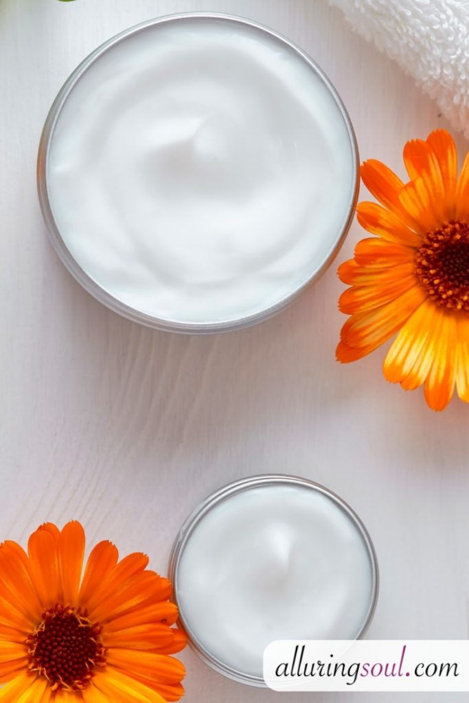 DIY Skin Repairing Calendula Face Cream