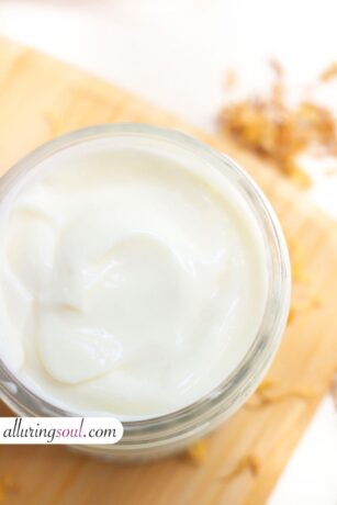 DIY Skin Repairing Calendula Face Cream