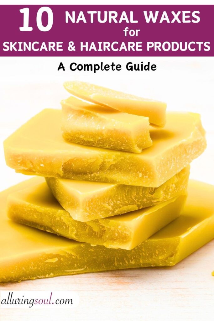 10 Natural Waxes Used In Beauty Products: The Ultimate Guide