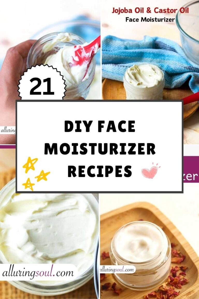 21 DIY Face Moisturizer Recipes